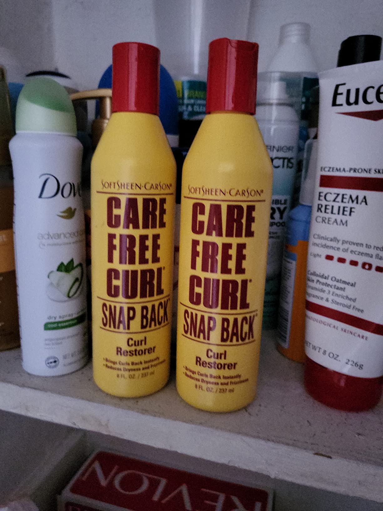 Amazon.com : Care Free Curl Snap Back Curl Restorer 8 Ounce (235ml) (2 ...