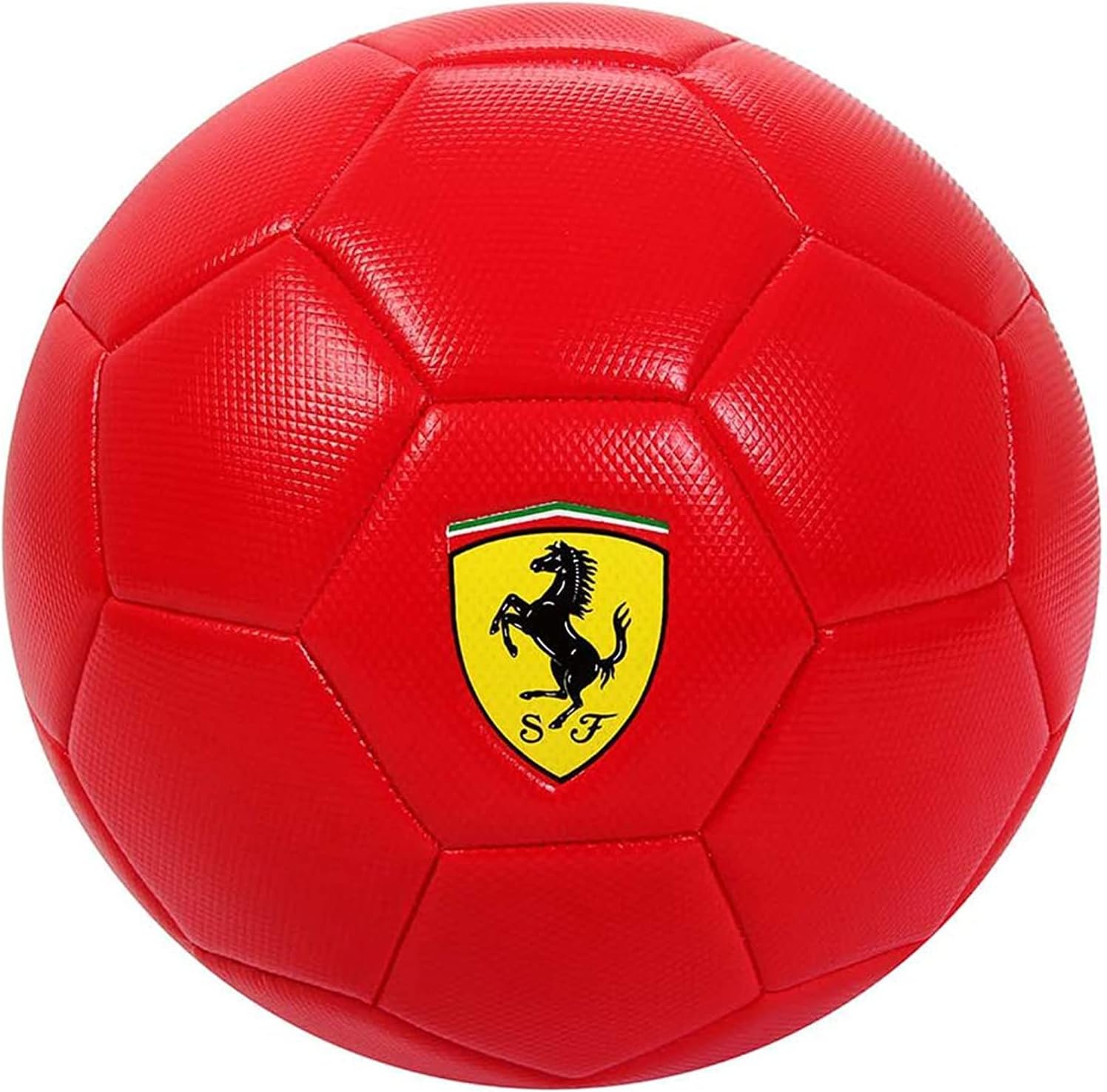 Amazon.com : Ferrari Official Match Football Soccer Ball Size 5 PVC ...