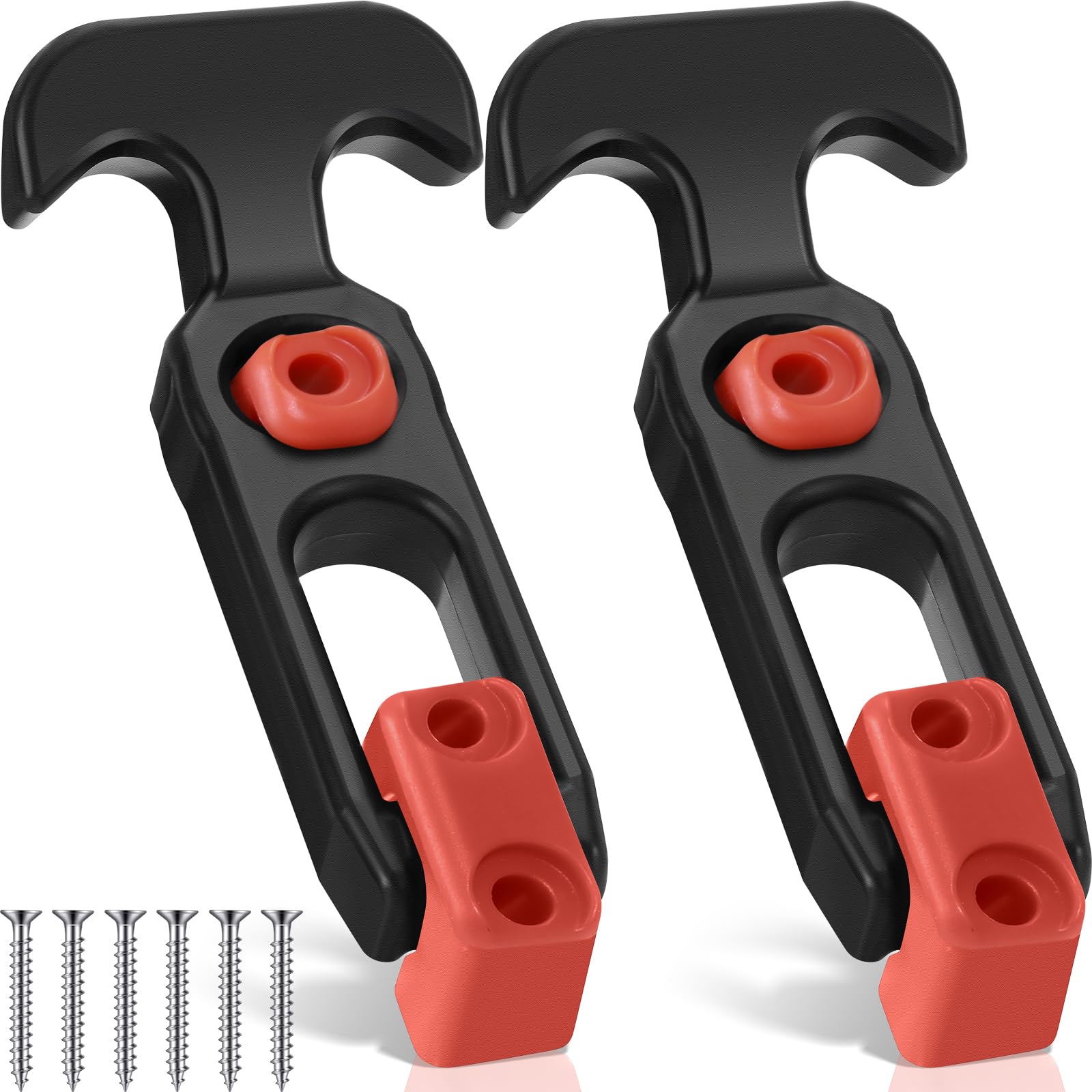 Mudder Flexible Rubber Draw Latch T Handle Hasp Rubber Draw Latches ...