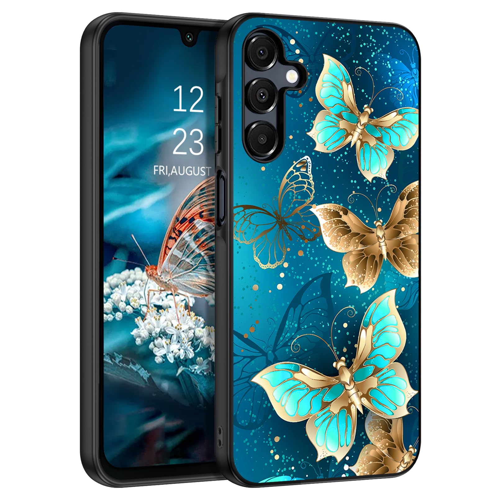 Amazon.com: GUAGUA for Samsung Galaxy A16 Case Glow in Dark, Samsung ...