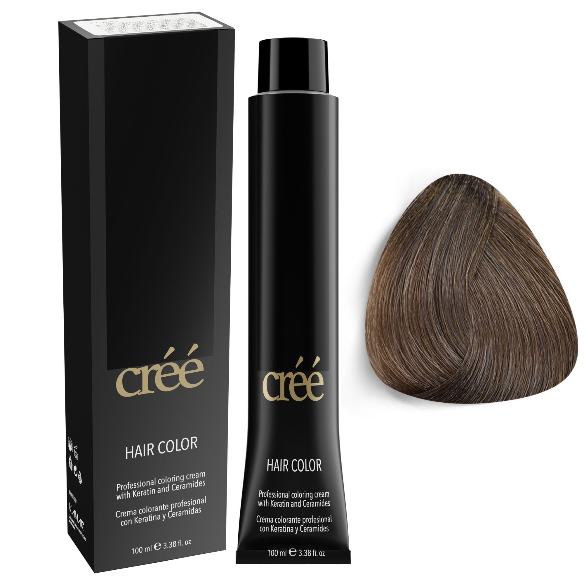 Amazon.com: Cree Professional - Tinte permanente para el cabello, 3.4 ...