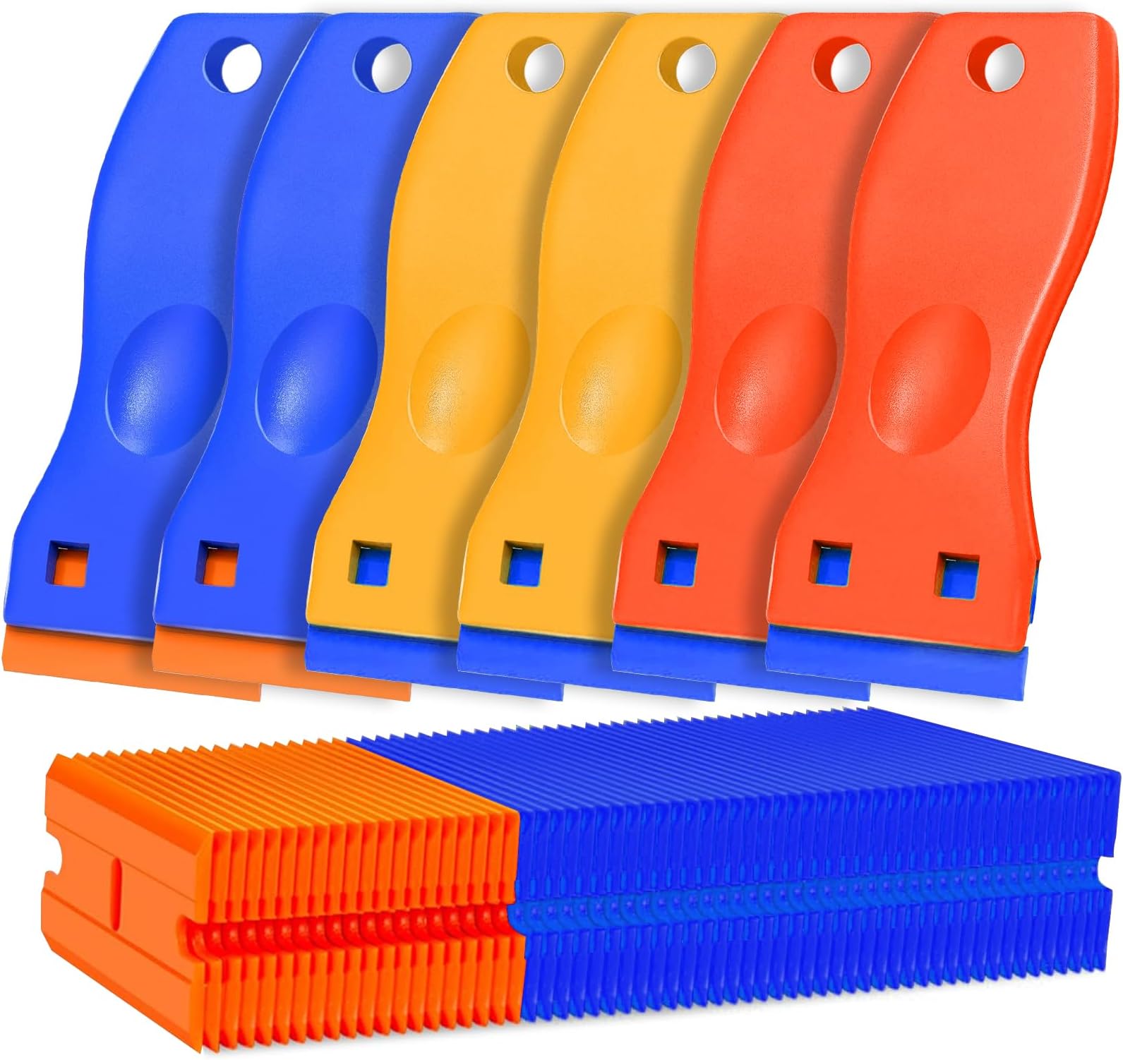 Amazon.com: Scraper Tool Set 2 Pack Double Edge Multi-Purpose Scraper ...