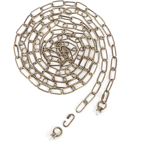 Giluta 19 Feet Heavy Duty Chandelier Chain, Antique Bronze Pendant ...