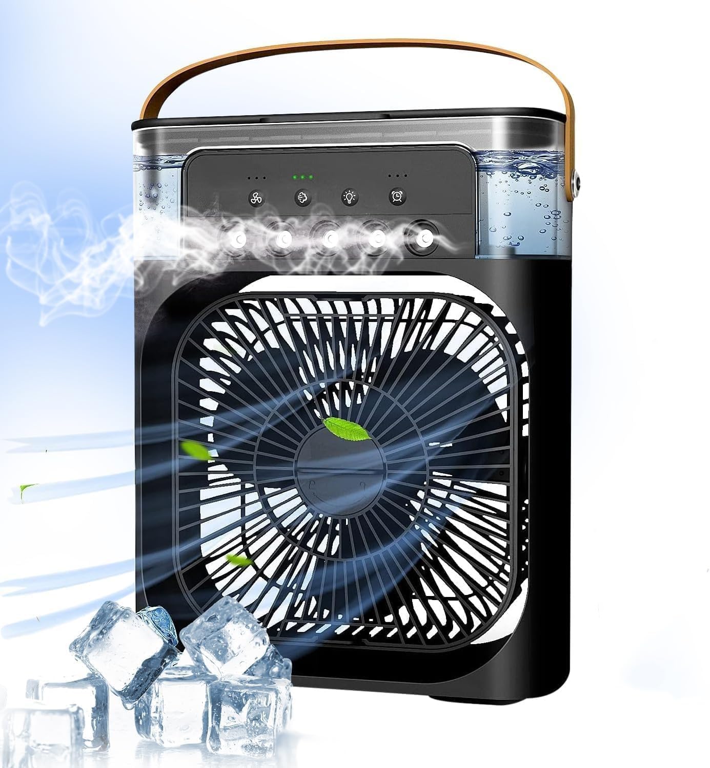 Amazon.com: Portable Fan Air Conditioners Humidifier USB Electric Fan ...