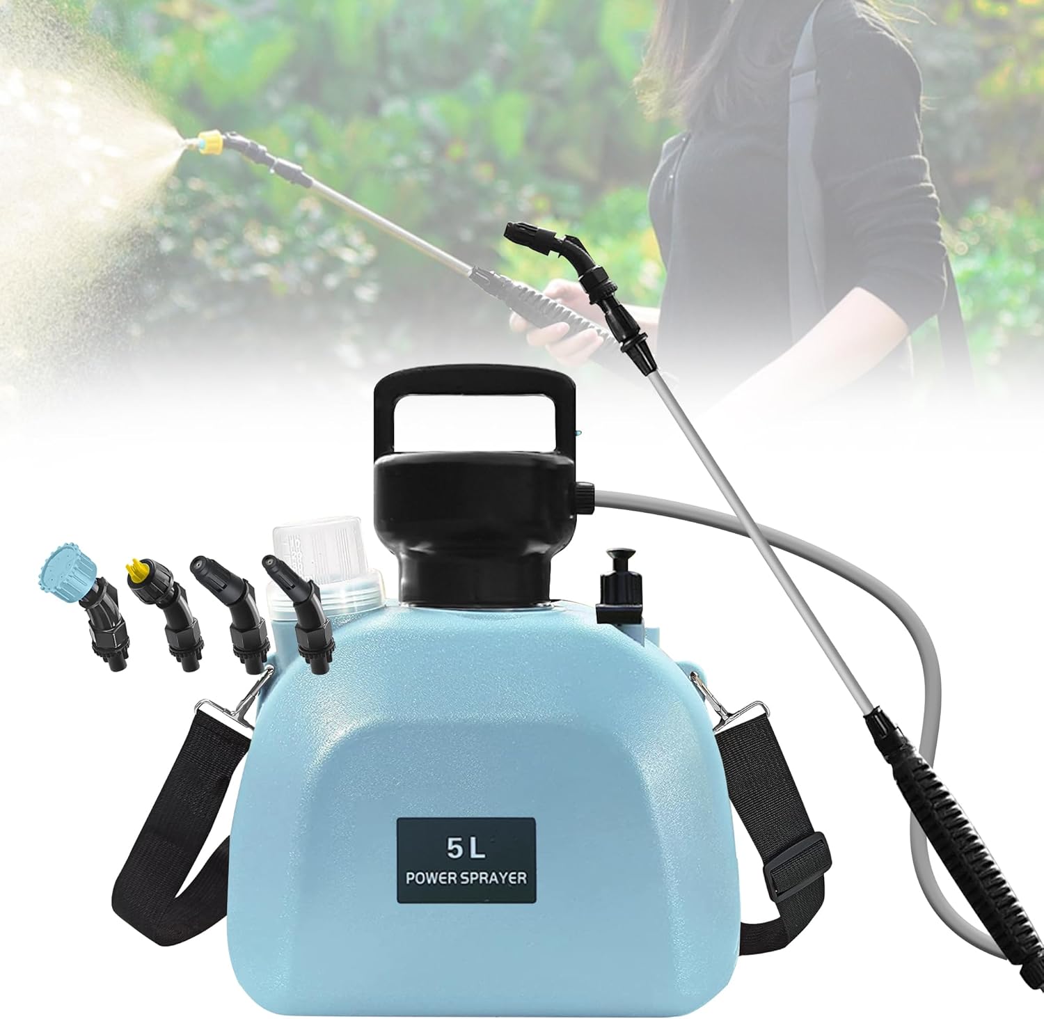 Amazon.com : 1.35Gallon Sprayer Plant Mister,5L Plants Spray Bottle ...