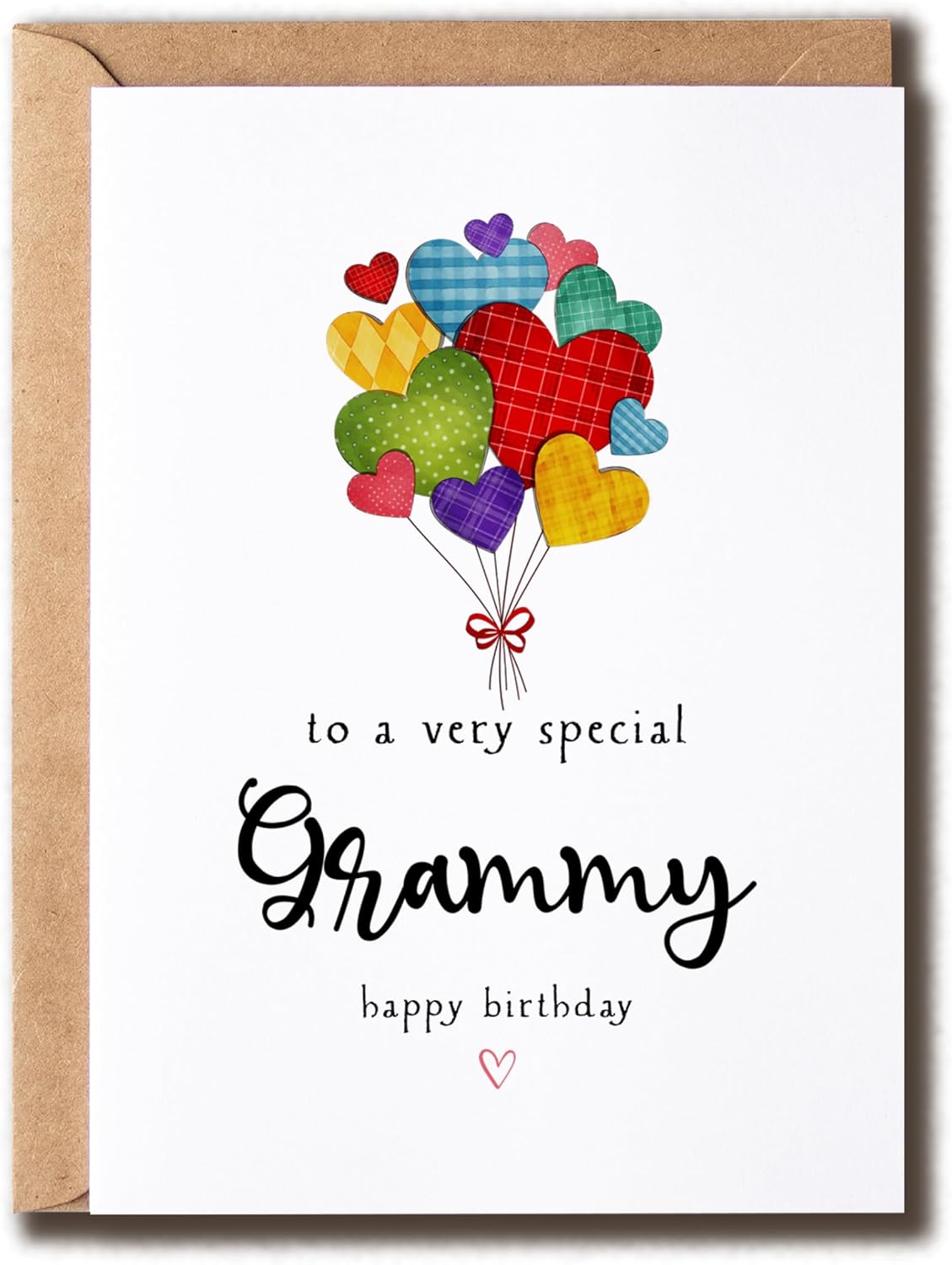 Amazon.com: VLPGifts Grammy Birthday Card - Grandparent Theme - Modern ...