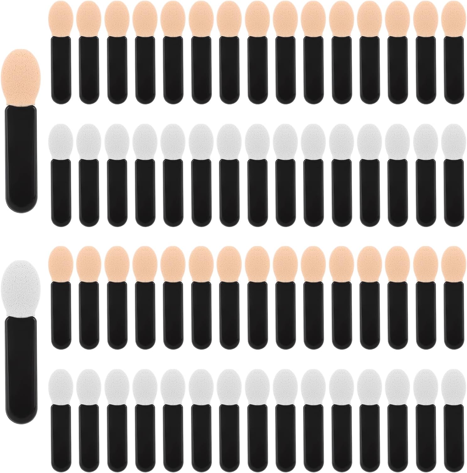 Amazon.com: Disposable Eyeshadow Applicators, 120 Pcs Mini Portable ...