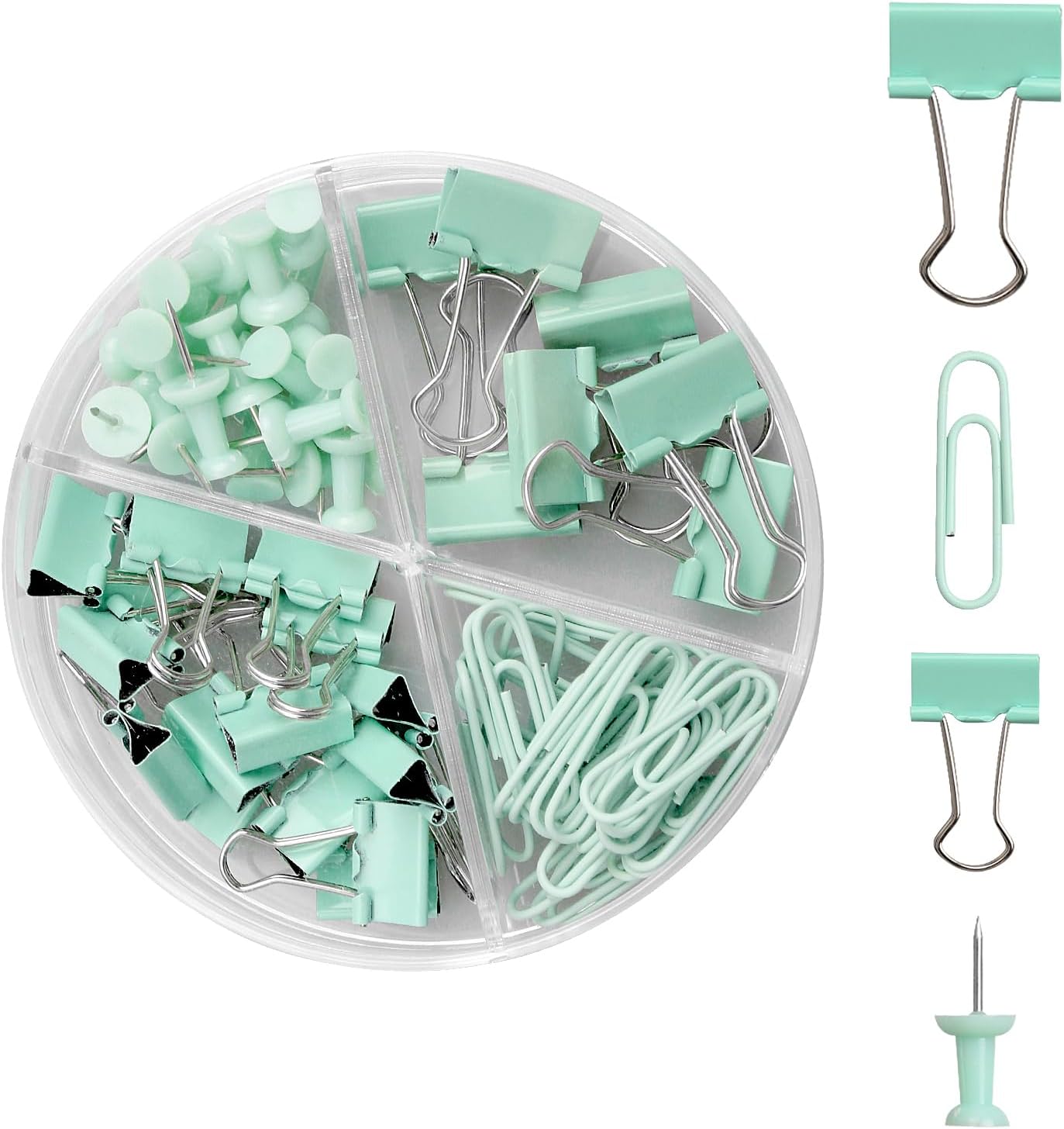 Versatile Combo Office Set - Multipurpose Paper Clips and Staples Kit ...