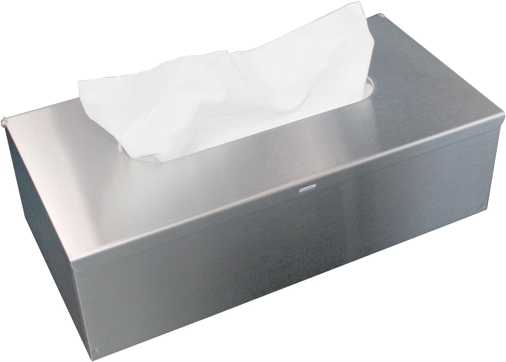 Amazon.com: nu steel Gloss collection Stainless Steel Flat Rectangle ...