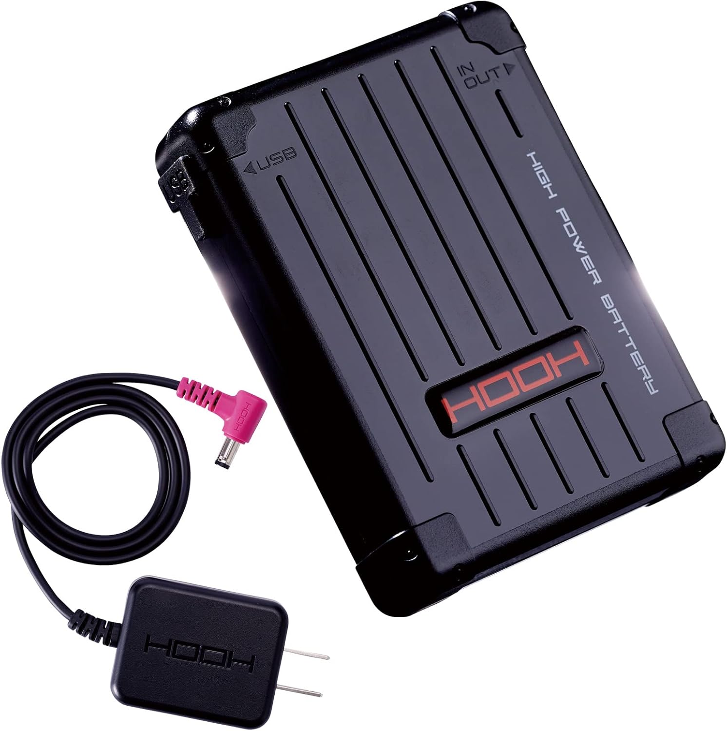 Amazon.co.jp: 快適ウェア用 バッテリーセット 19V リチウムイオンバッテリー シガーソケット充電 村上被服 HOOH ストラップ付 : ファッション