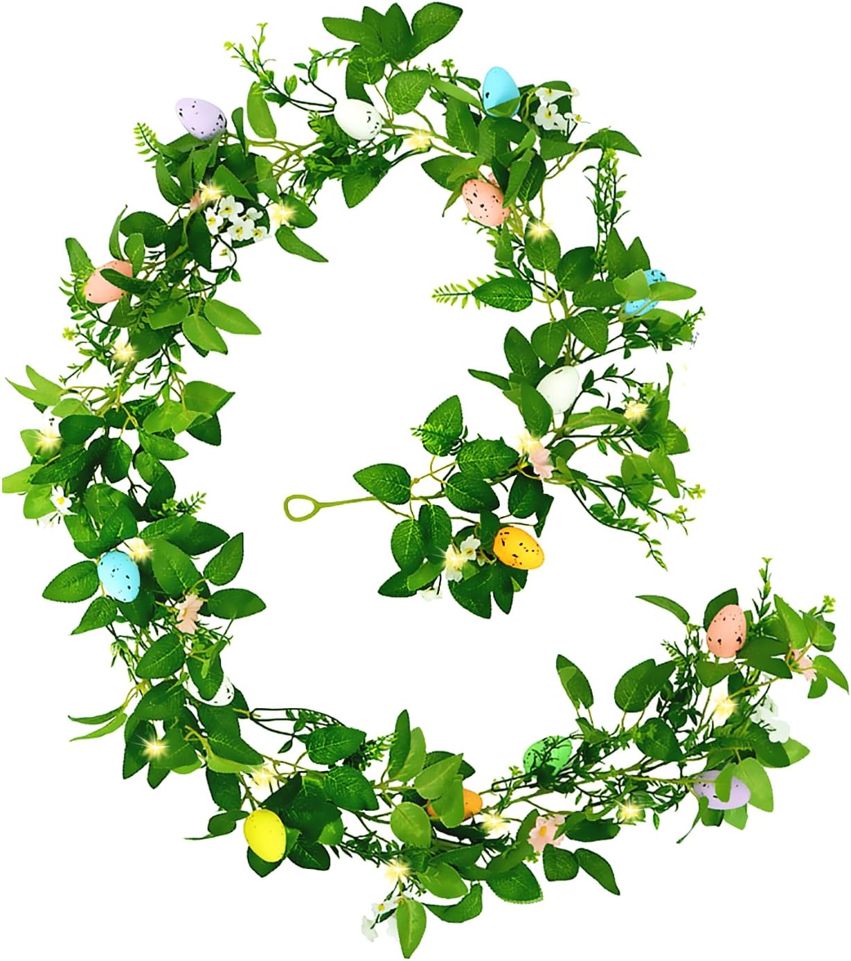 Amazon.com: fegwave 6.5 FT Easter Garland, Easter Egg Garland ...