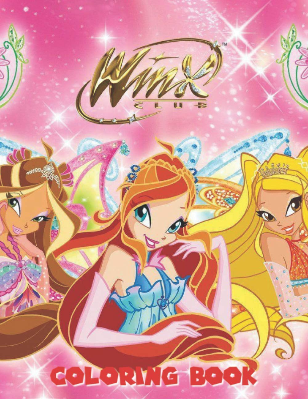 Buy Winx Club Coloring Book: JUMBO Coloring Book For Kids | Ages 2-13 ...