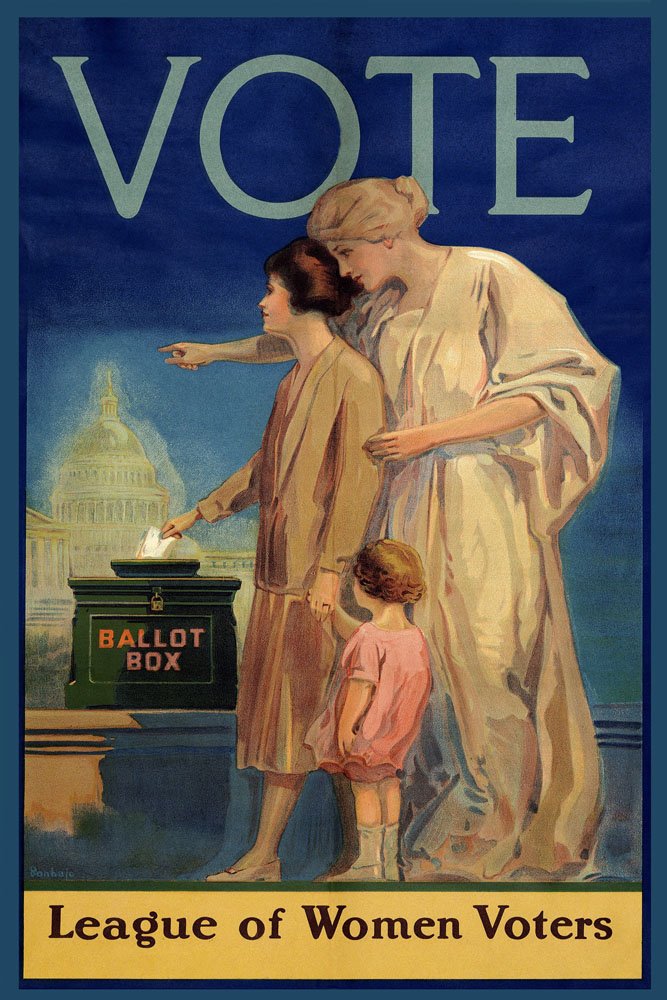 Vote Vintage Poster
