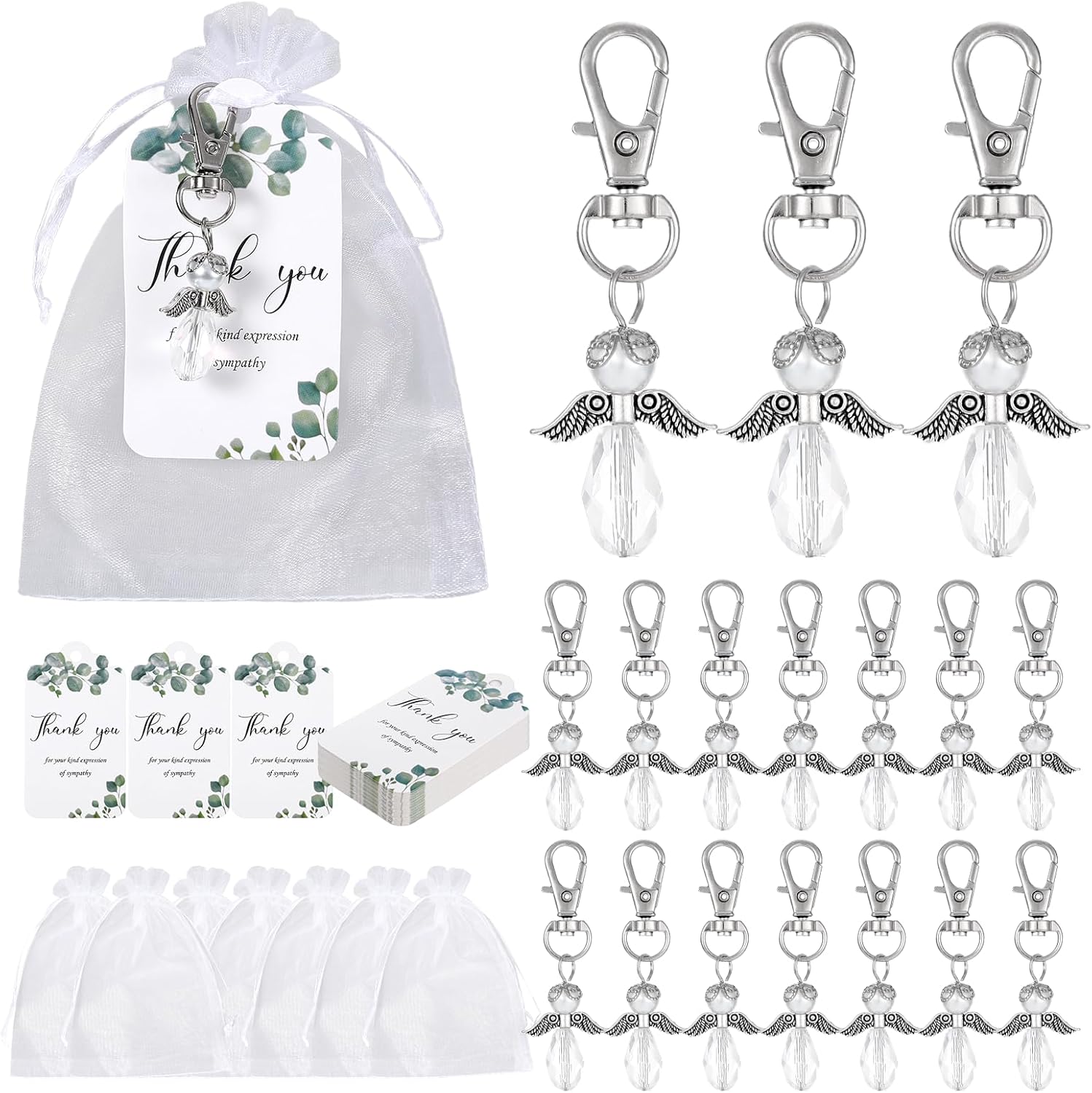 Amazon.com: xieketn 60 Sets Funeral Favors for Guests, Memorial Gifts ...