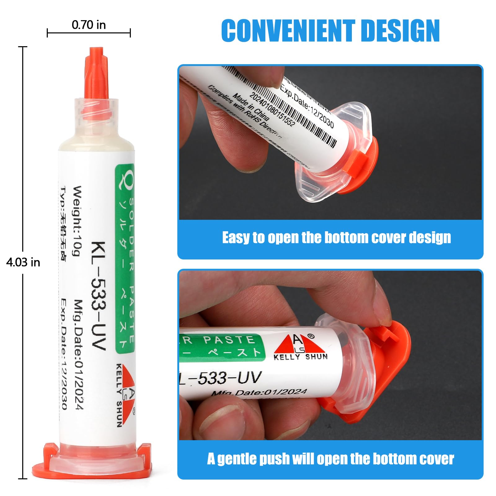Snapklik.com : 533 Solder Flux,No Clean Flux,Lead Free Soldering Flux ...