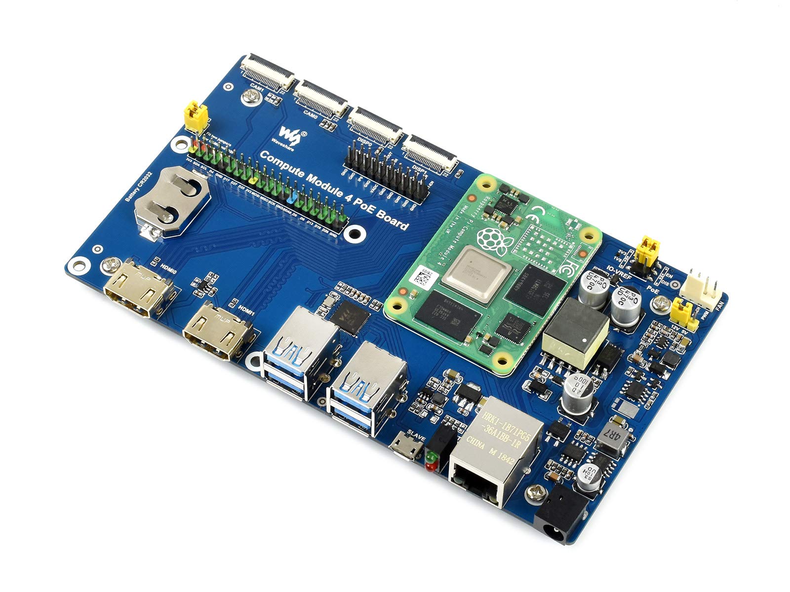 Buy Compute Module 4 Io Board With Poe Feature For All Raspberry Pi Compute Module 4integrates