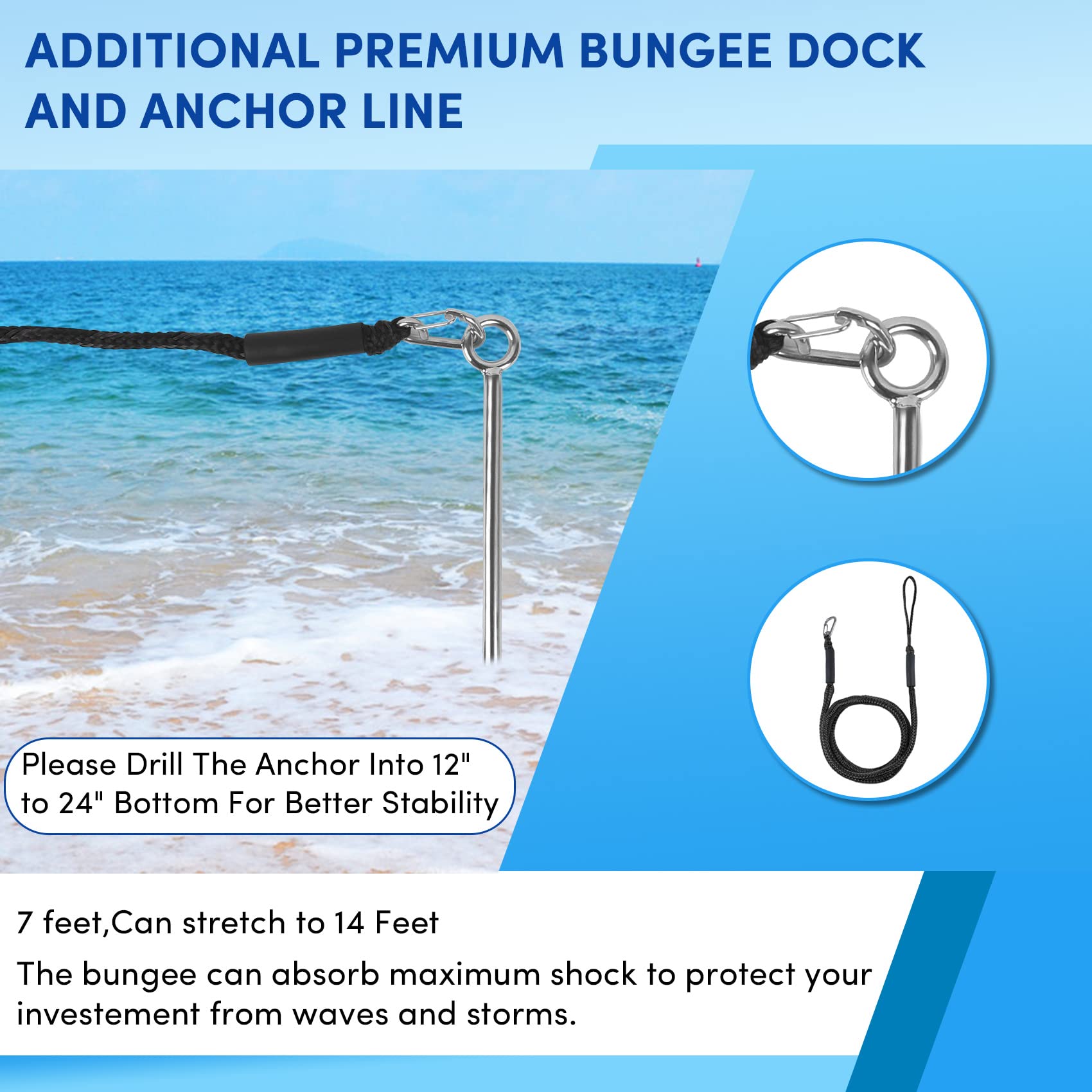 Boat Beach Anchor 36 Inch Sand Anchor For Boats - 316 Stainless Steel ...