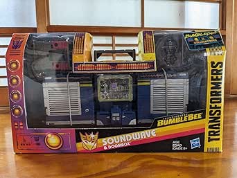 Amazon.co.jp: Transformers Bumblebee Soundwave Doombox : Toys & Games
