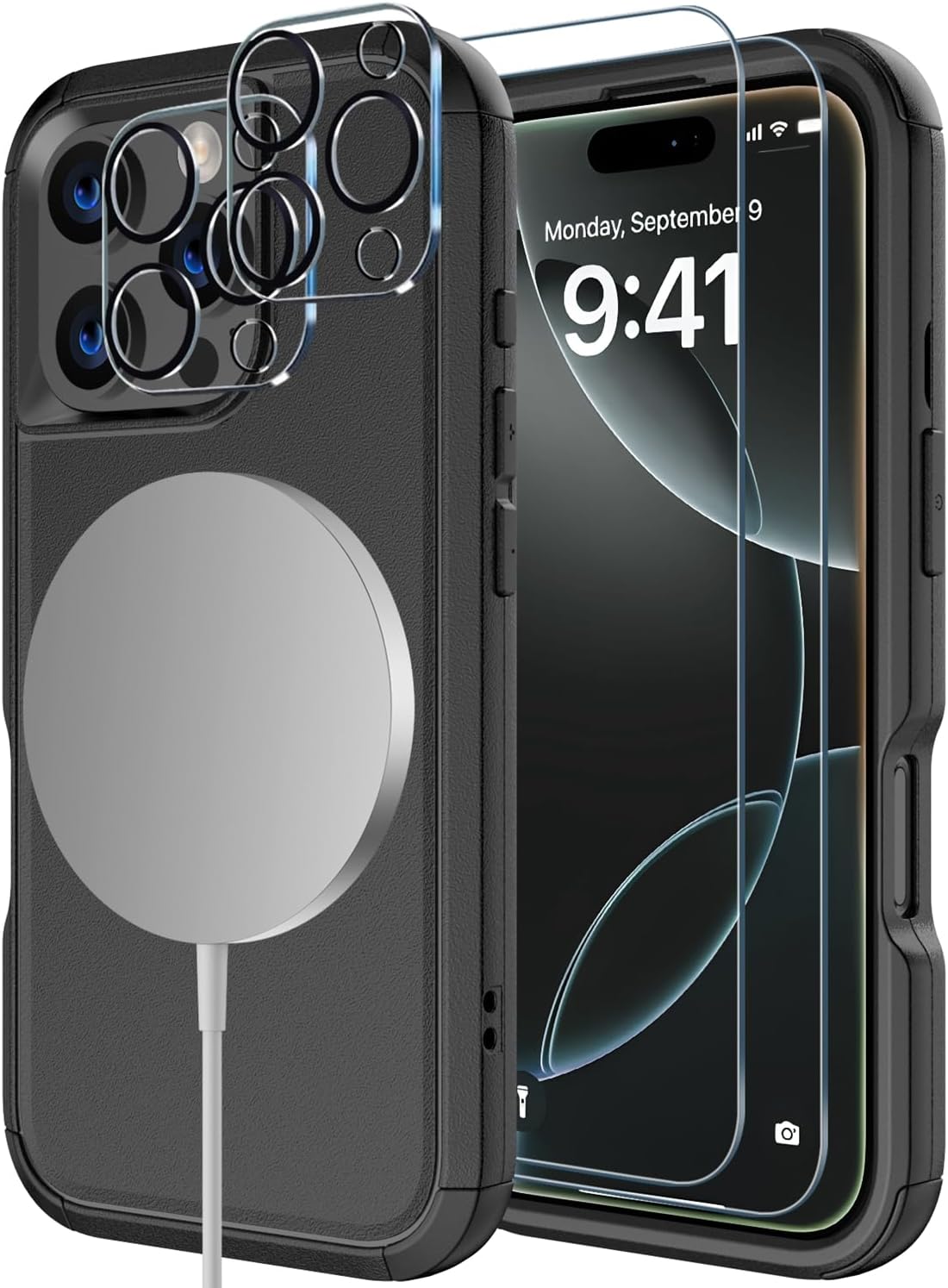 Amazon.com: Diverbox for iPhone 16 Pro Case [Compatible with MagSafe] [Shockproof] [Dropproof ...