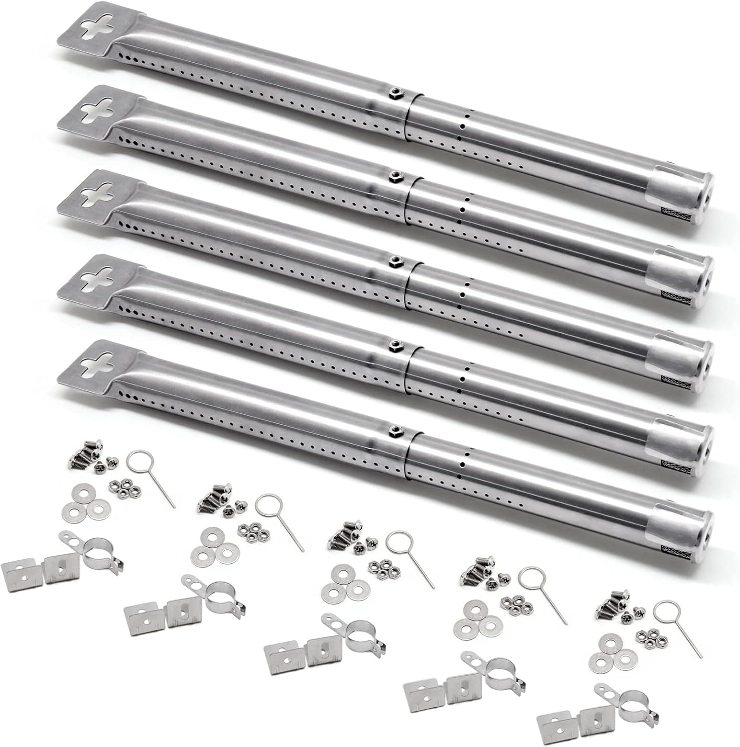 Criditpid Adjustable Stainless Steel Pipe Burner Tube Replacement for ...