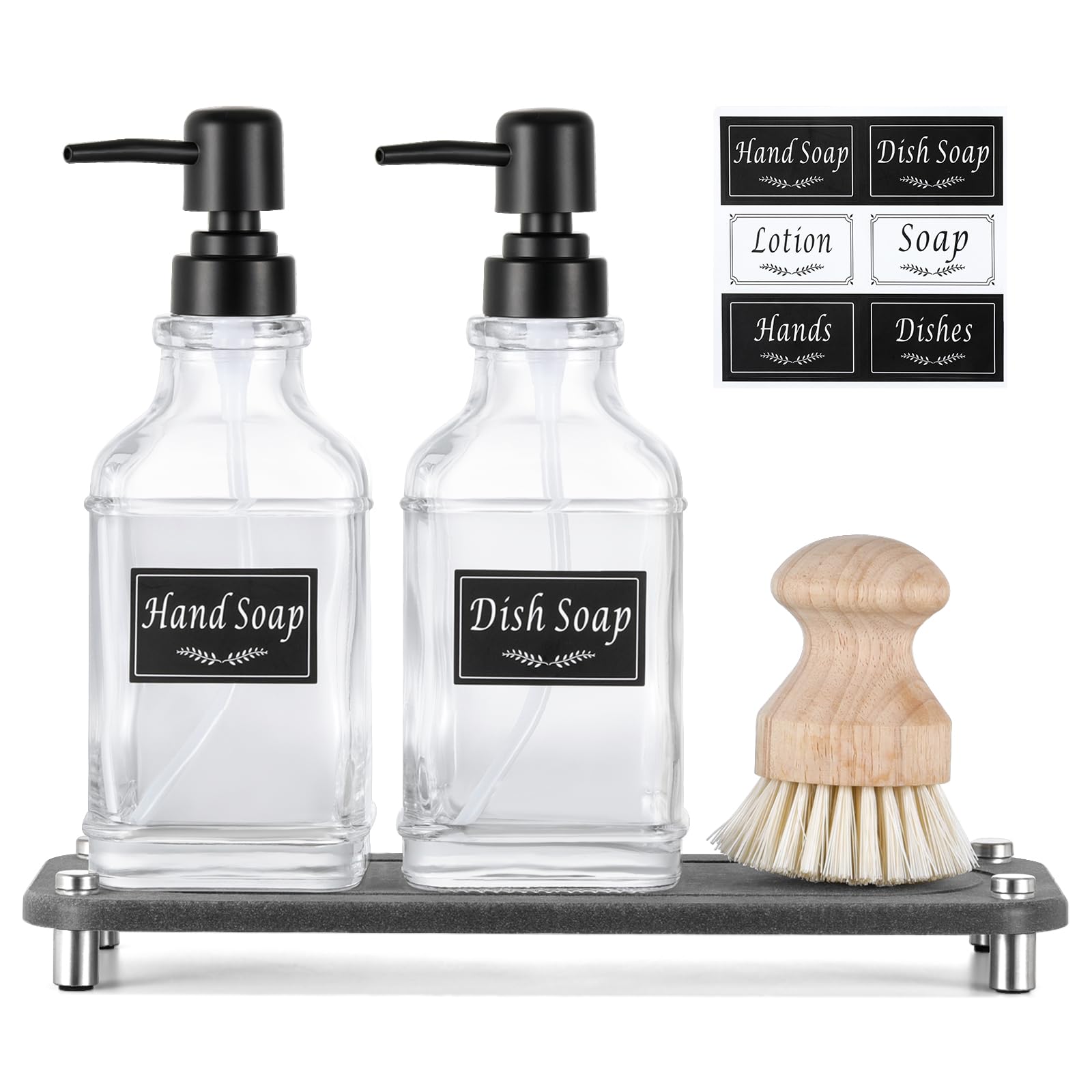 Amazon.com: Shinowa Dish Soap Dispenser, Hand and Dish Soap Dispenser ...