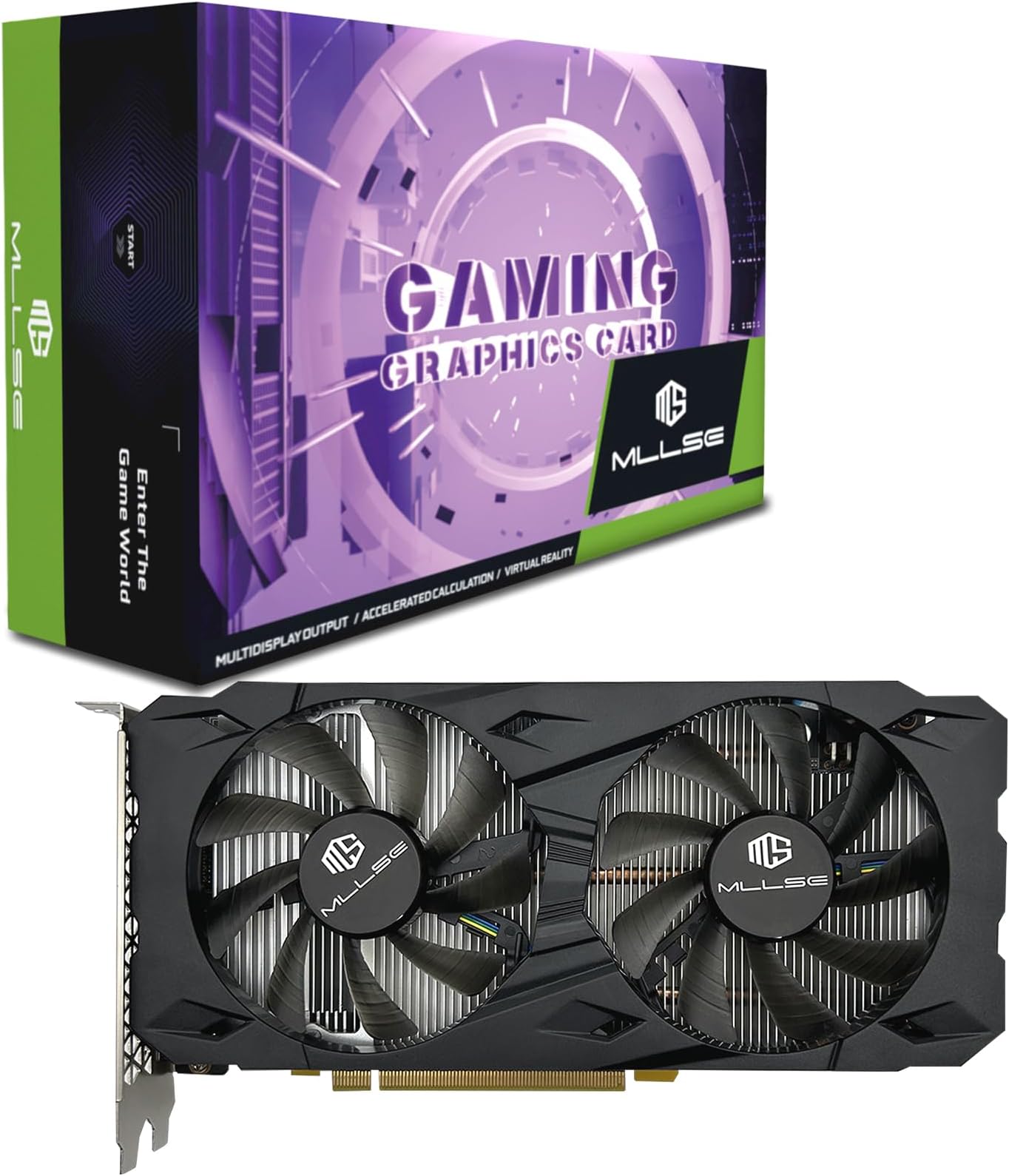 Amazon.com: Mllse GeForce GTX 1660 Ti Graphics Card, 6GB GDDR6 192-Bit ...