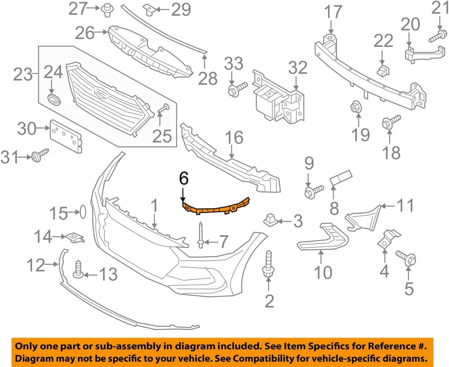 Amazon.com: Genuine OEM 86554-F2000 Bracket - FR Bumper Mounting, RH ...