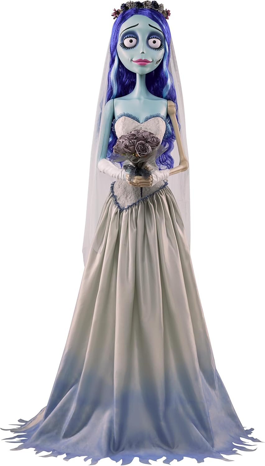 Spirit Halloween Corpse Bride 5.8 Ft Emily Animatronic | Officially ...