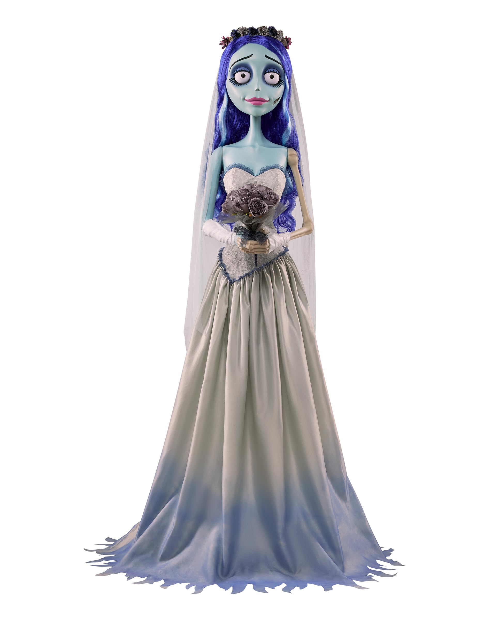 Amazon.com: Spirit Halloween Corpse Bride 5.8 Ft Emily Animatronic ...