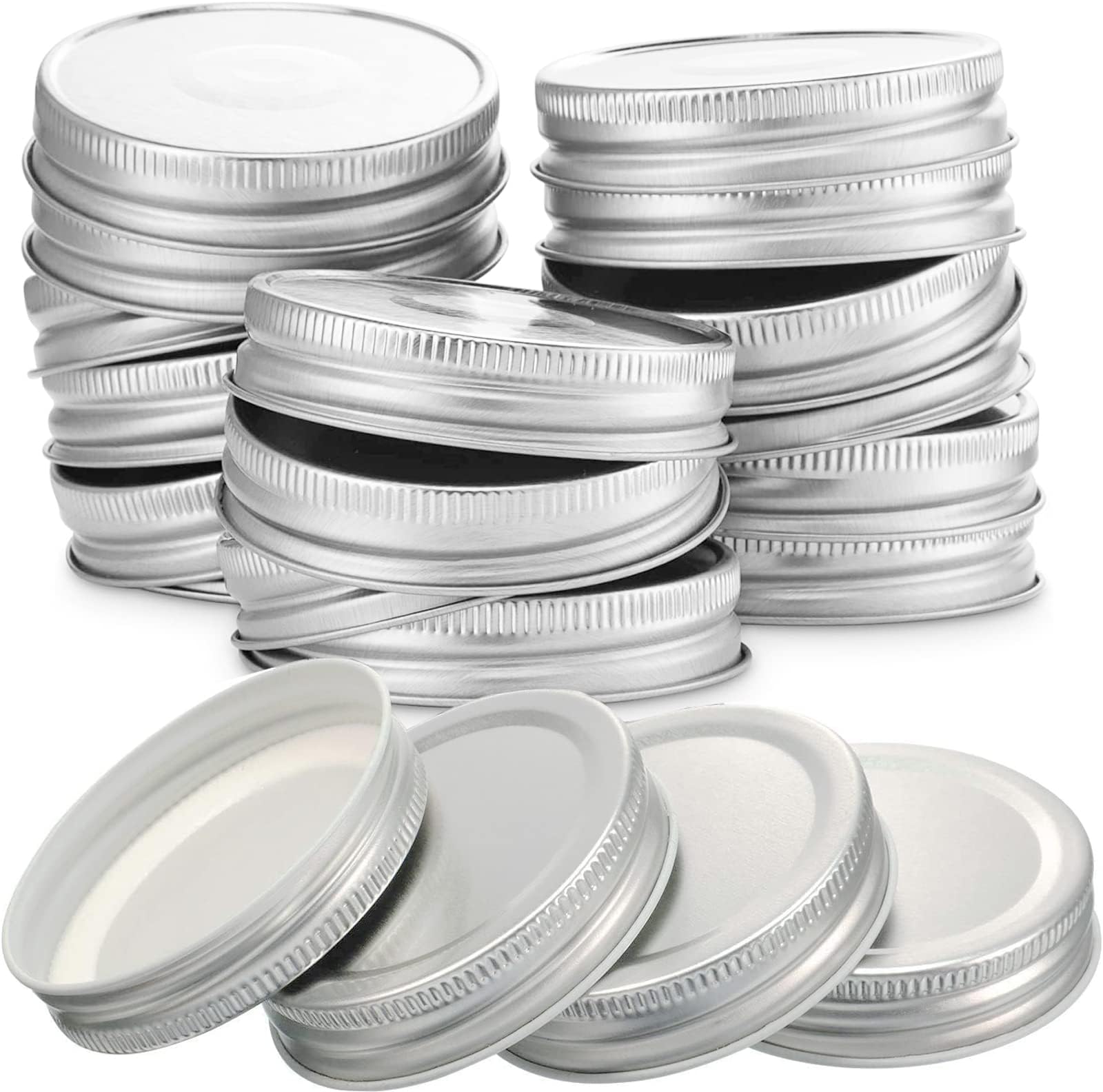 Amazon.com: BSL® 48 Packs 2.75 Inch Mason Jar Lids Regular Mouth Leak ...