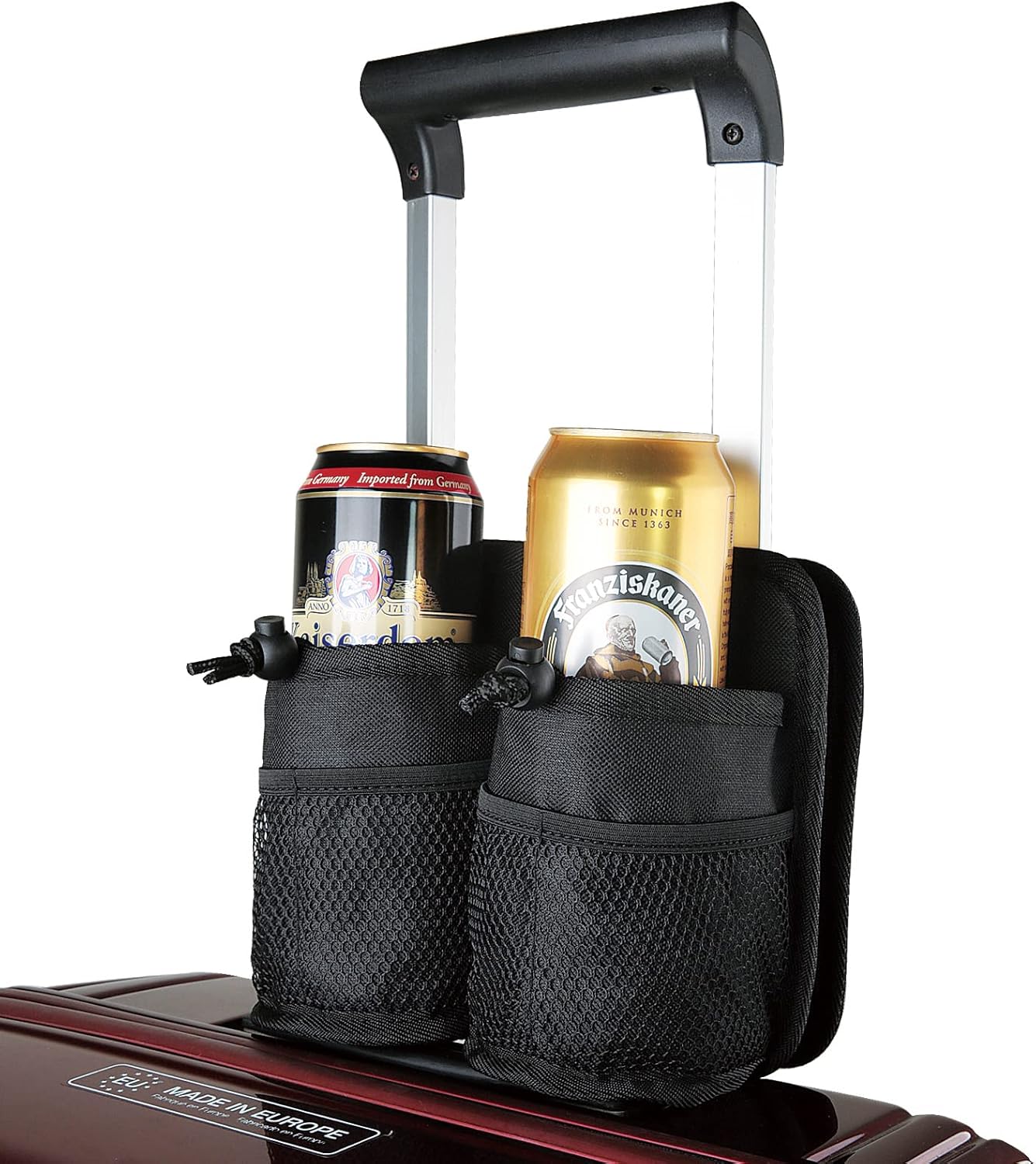 Amazon.com: Bmhlinyi Luggage Travel Cup Holder Universal Fit Drink ...