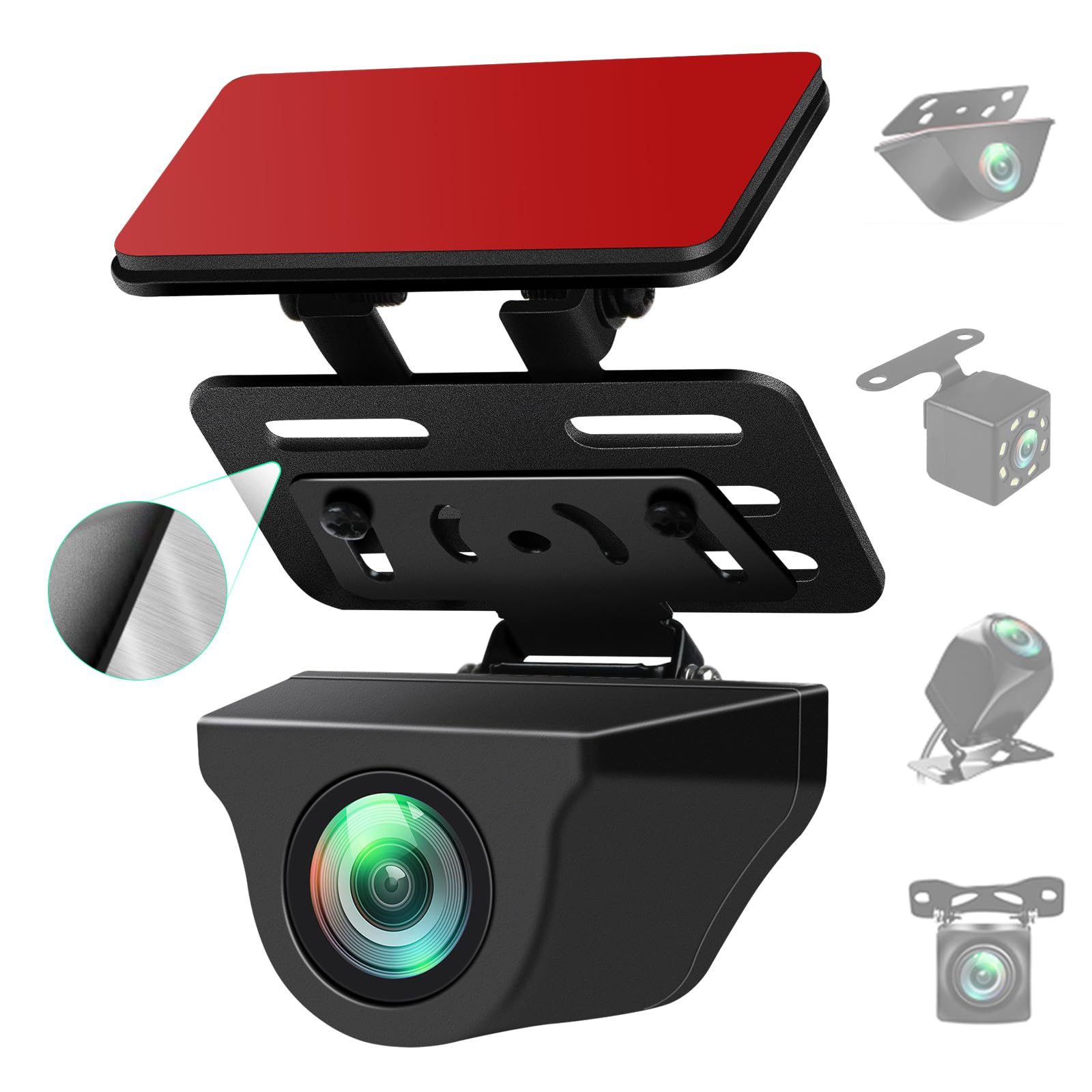 Amazon.com: 【Durable New Metal Material】 Rear Camera Holder Dash Cam ...