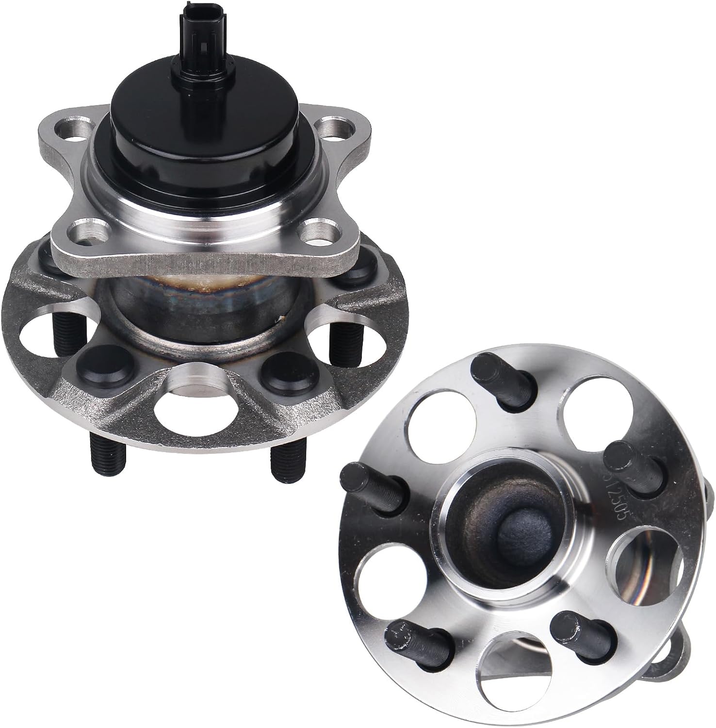 Amazon.com: KUSATEC 512505 2pcs Rear Wheel Bearing and Hub Assembly ...