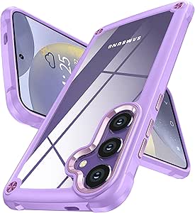 Amazon.com: Oterkin for Samsung Galaxy S24 Case Clear, [20X Anti-Yellowing Technology] Galaxy ...