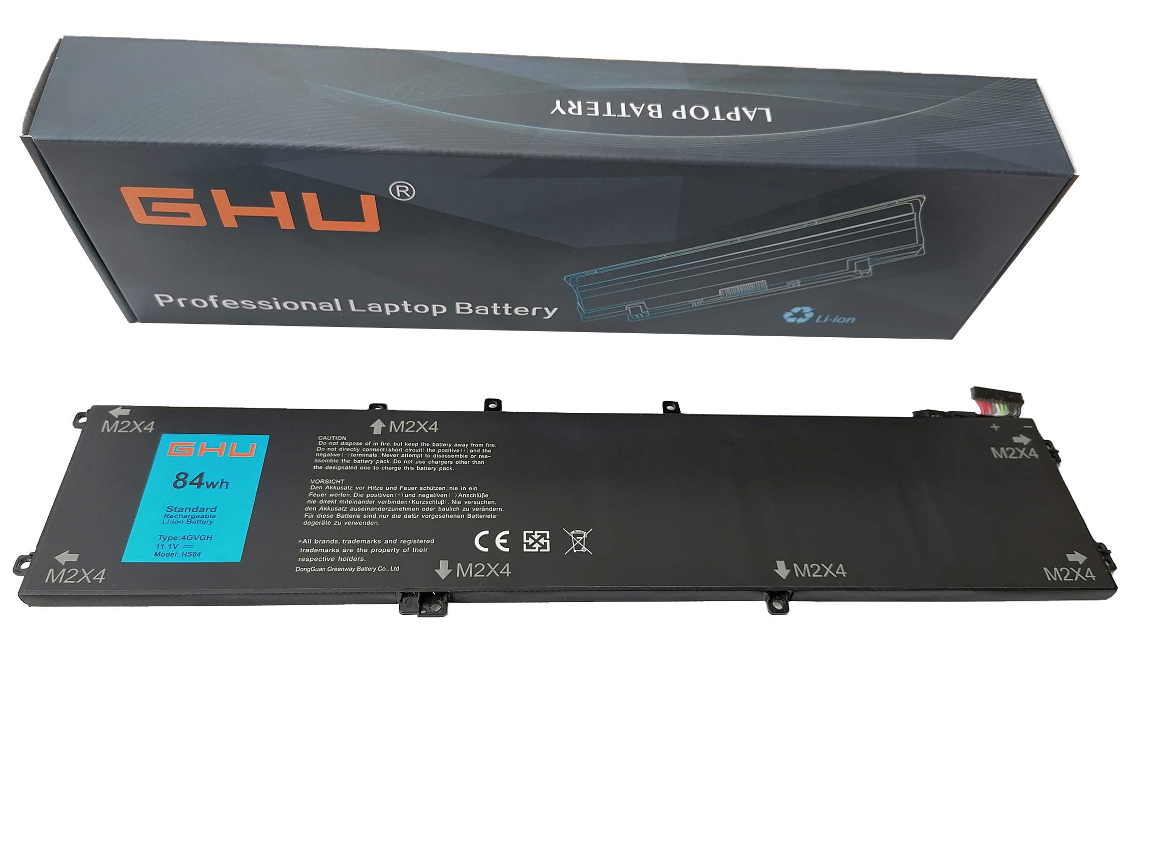 Amazon.com: GHU 4GVGH Battery Compatible with Dell Precision 5510 ...