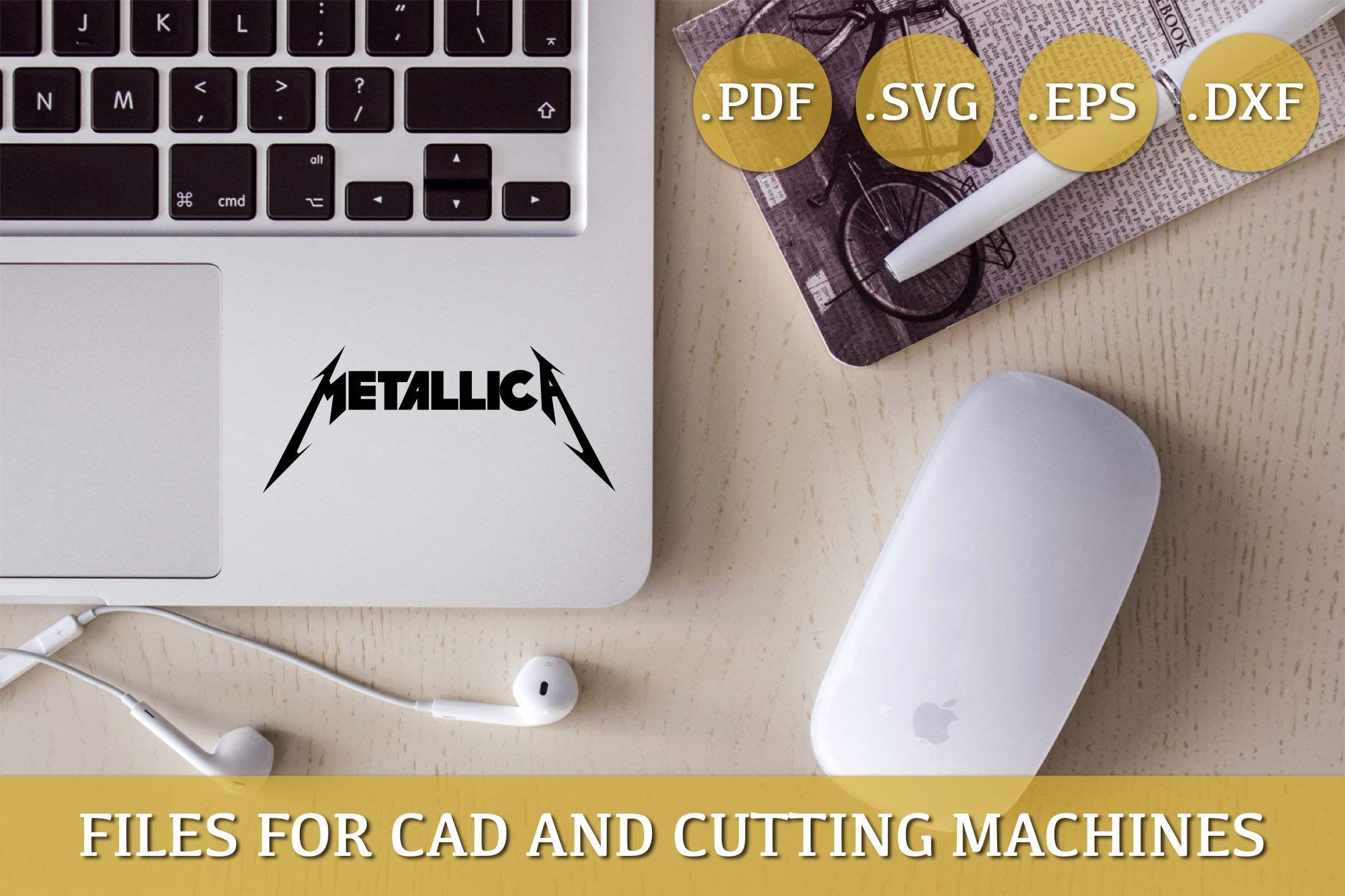 Buy Wall Art Metallica Vector Cut File | Metallica | Metallica Icon ...