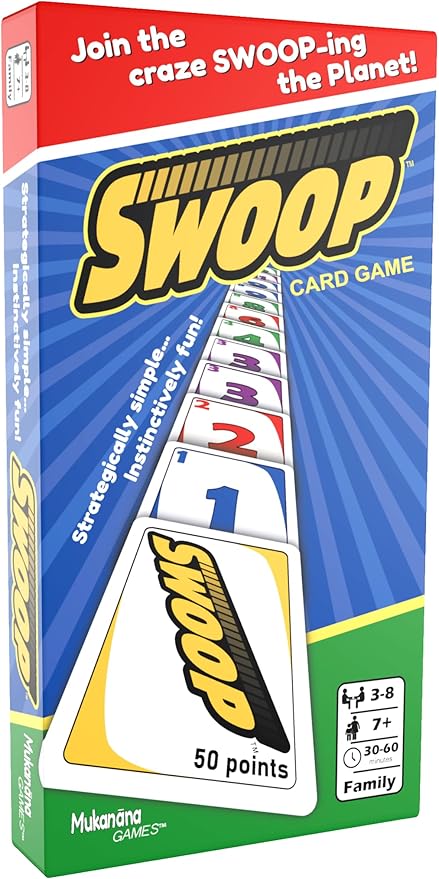 Amazon.com: SWOOP Card Game | Fun for The Entire Family | Easy to Learn ...