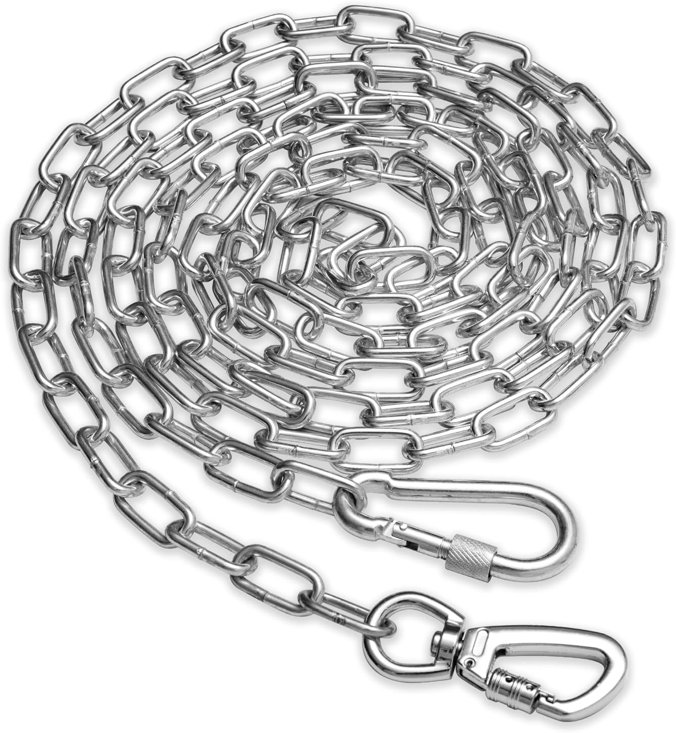 Amazon.com : Heavy Duty Dog Chain for Yard-15FT Metal Dog Chain Leash ...