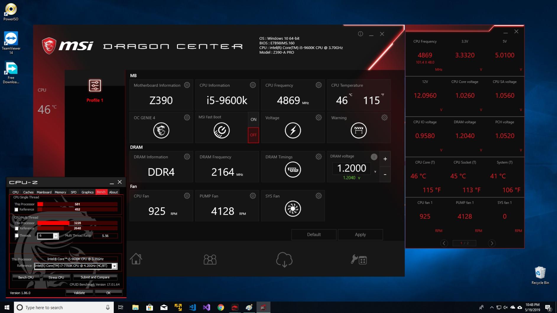 Amazon.in: Buy Intel Core i5 9600K 9th Gen 6 Cores up to 4.6 GHz Turbo ...