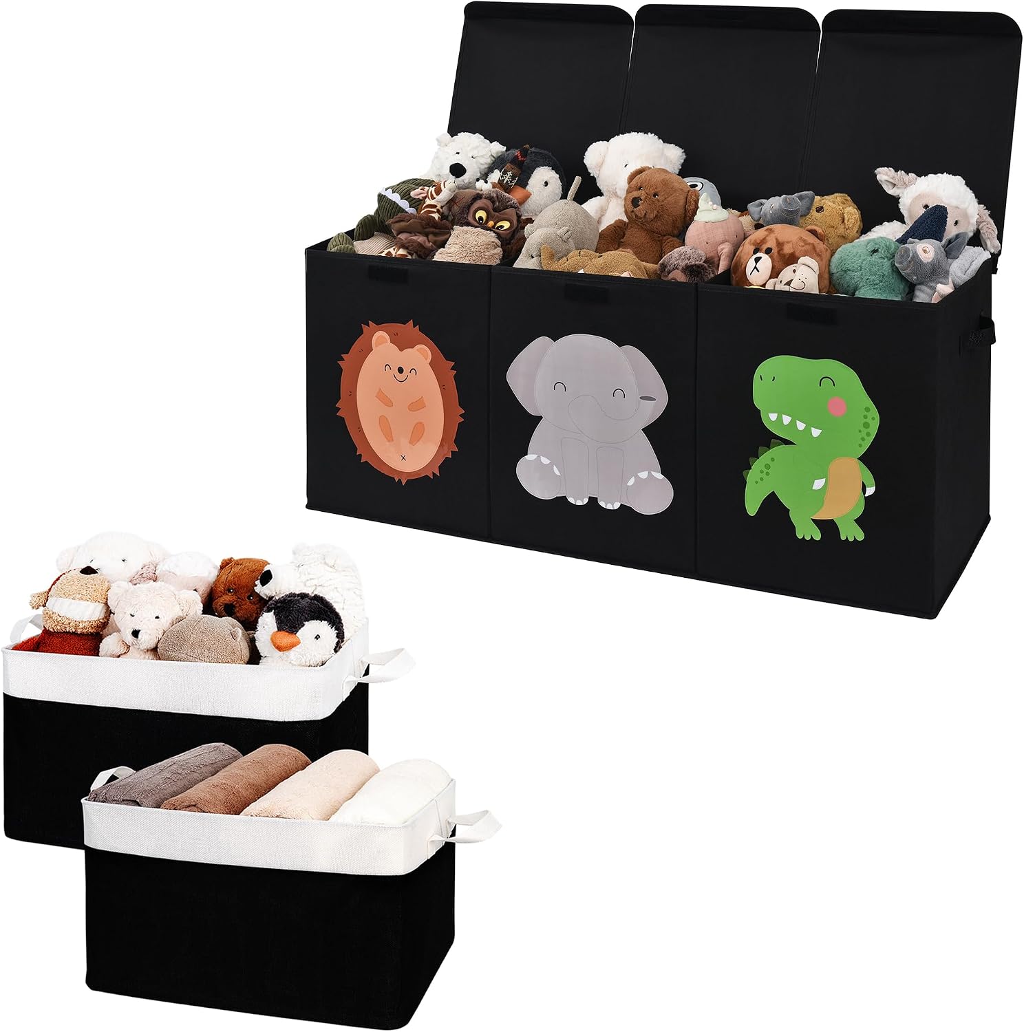 Amazon.com: GRANNY SAYS Bundle of 4-Pack Foldable Storage Bins and ...