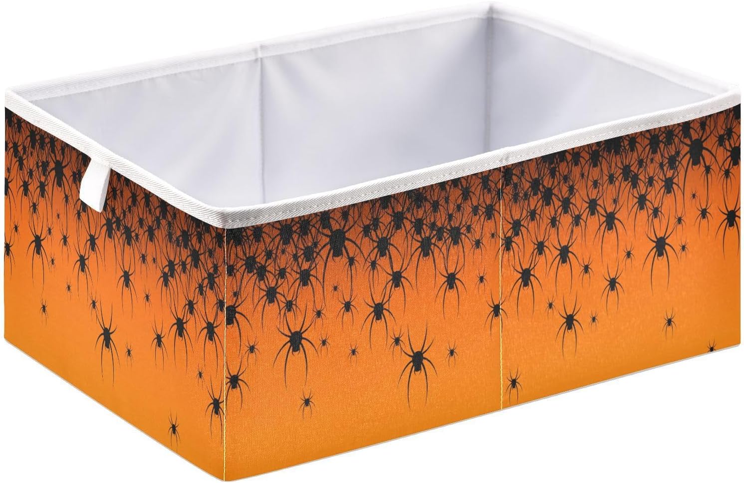 Amazon.com: Sletend Halloween Spider Web Rectangular Storage Bins ...