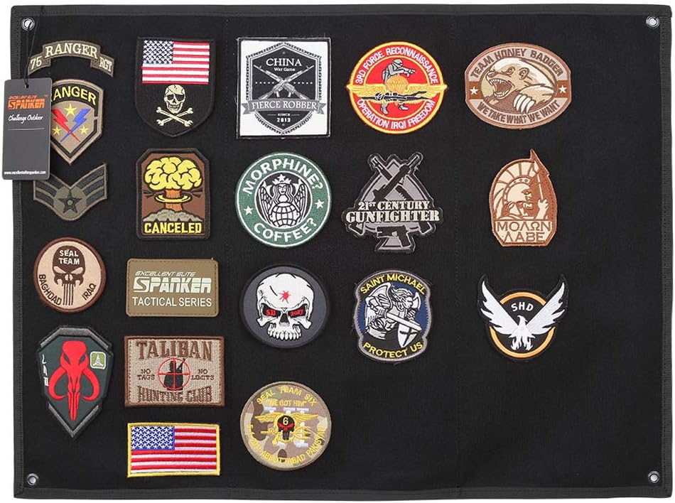 Amazon.com : OneTigris Patch Board, Flip-Page Patch Book Tactical ...