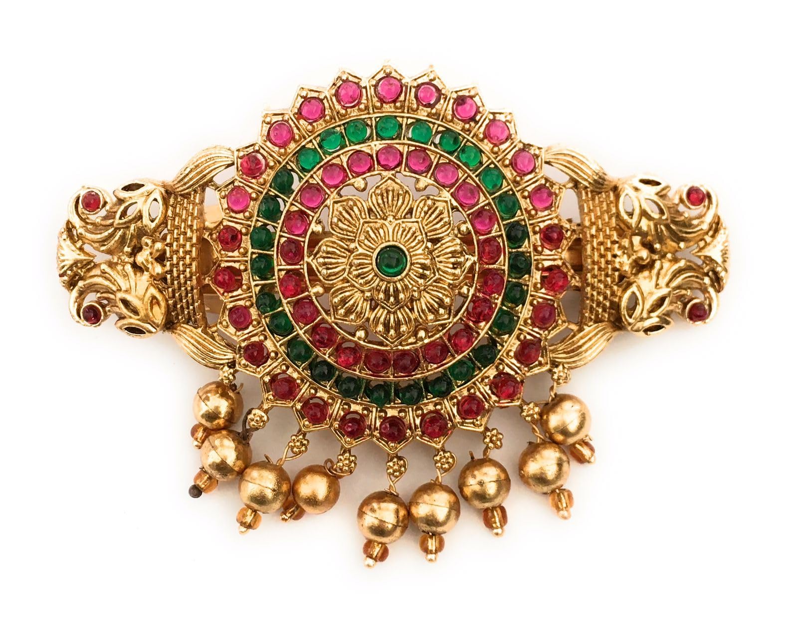 small size hair clips for women and girls antique gold color finish ...