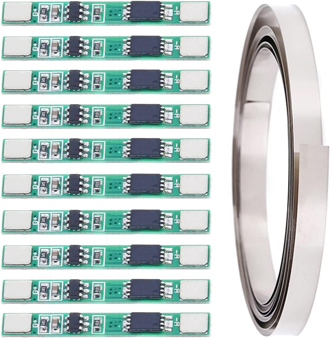 5pcs 1S 3.7V 3A li-ION BMS PCM battery Protection Board 18650 Lithium ...