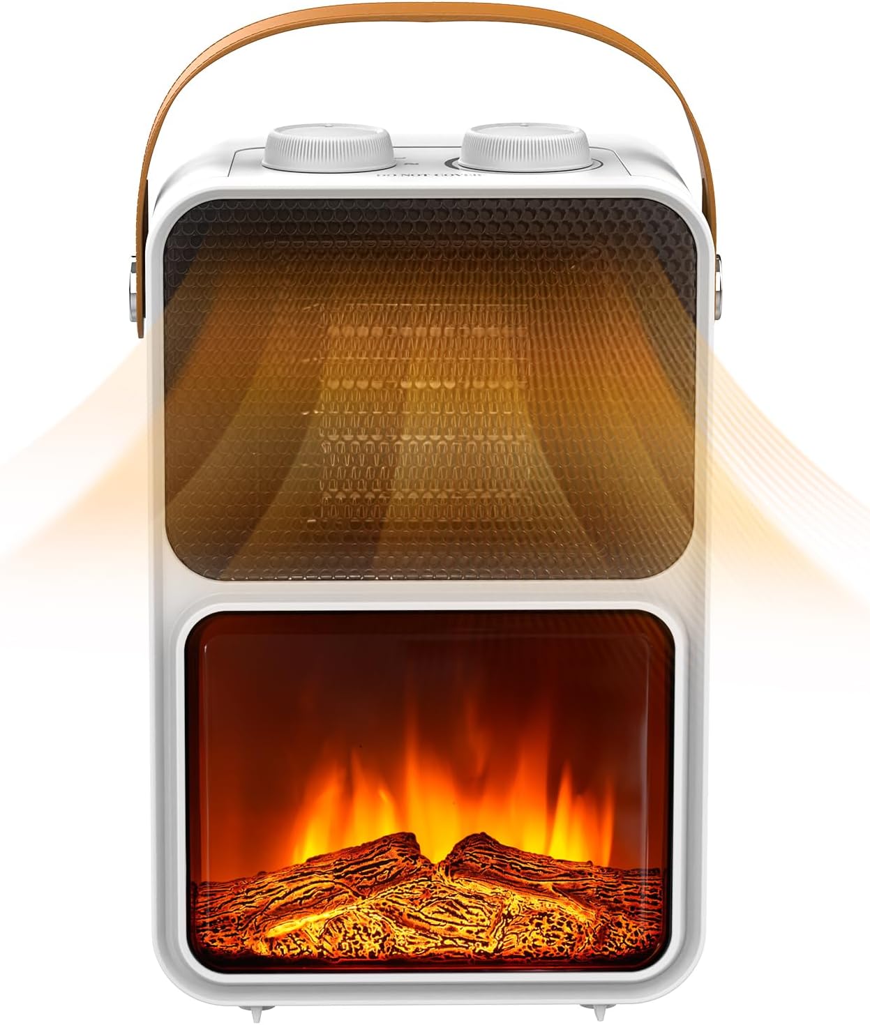Cobuy Potable Electric Heater, Freestanding Space Heaters 600W/1200W ...