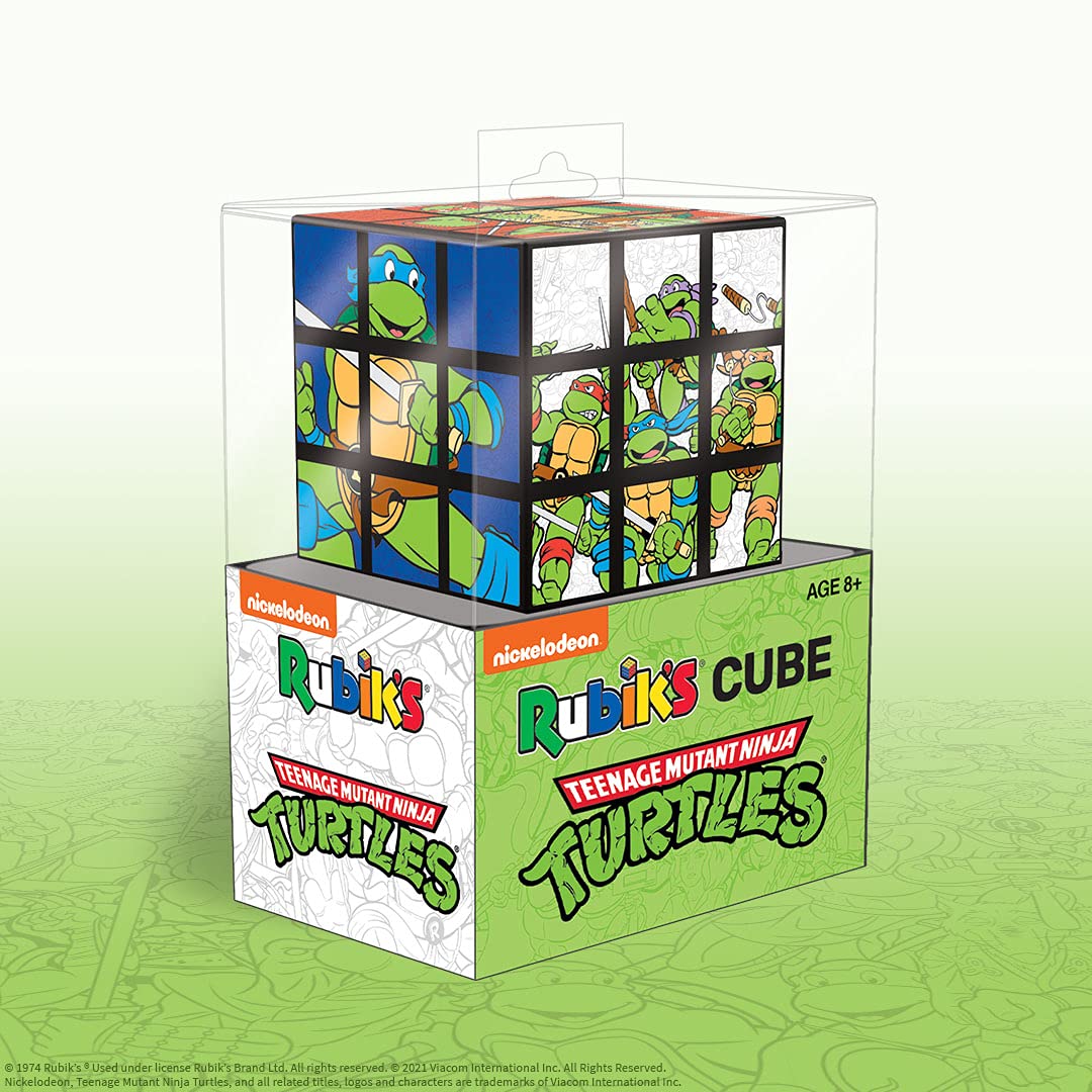 Teenage Mutant Ninja Turtles Rubiks Cube Collectible Puzzle Cube ...