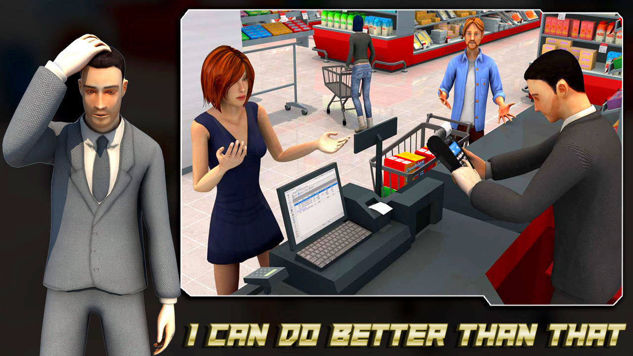 Super-Mart Cashier Games For Kids, Shopping Mall Cash Register Games ...