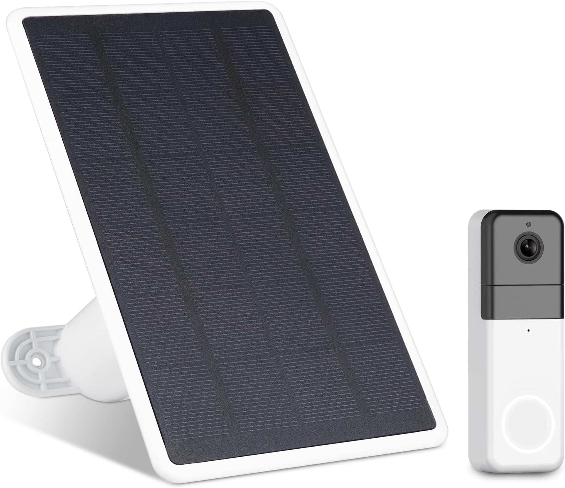 Amazon.com : Solar Panel 4W Compatible with Ring, for Video Doorbell ...