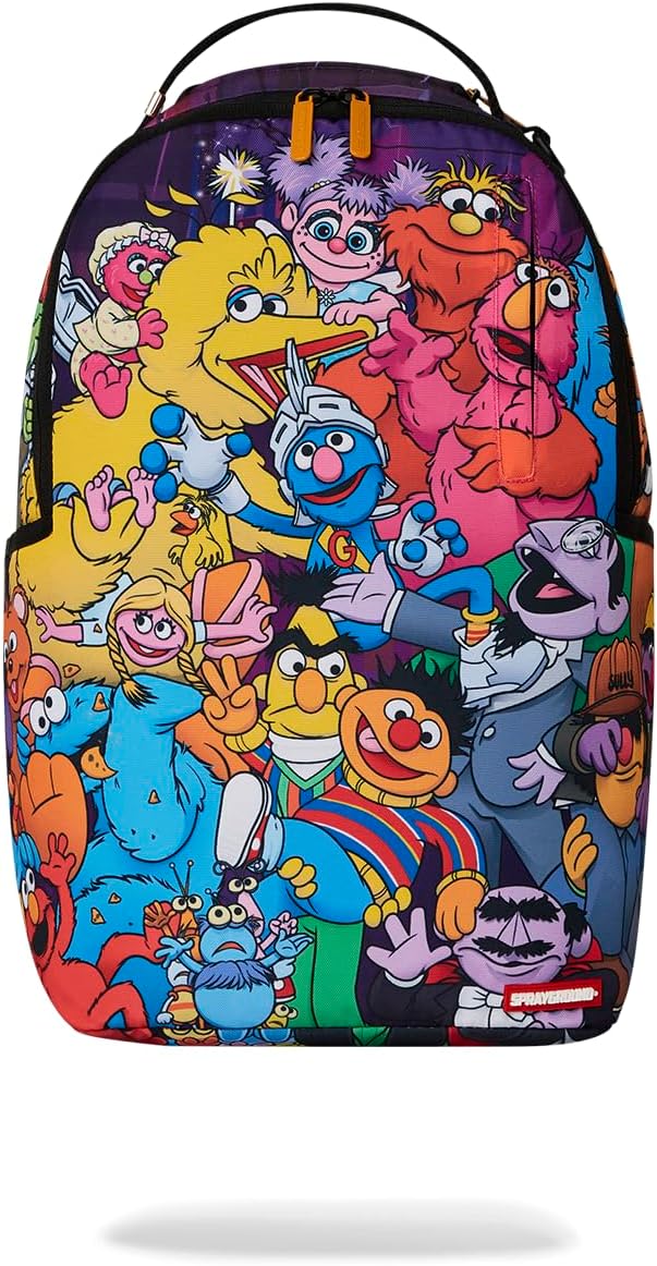 Amazon.com | SPRAYGROUND SESAME STREET FAMILIA DLXSR BACKPACK | Casual ...