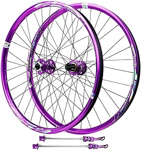 GEIRONV 26/27.5/29 Inch MTB Wheelset, Double Wall Alloy Rims 32 Spokes ...